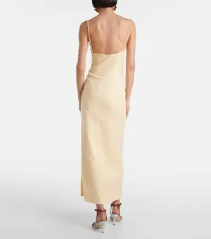 SIR. Tamara Linen Midi Dress