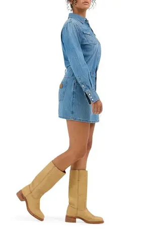 Wrangler Nonstretch-denim Minidress