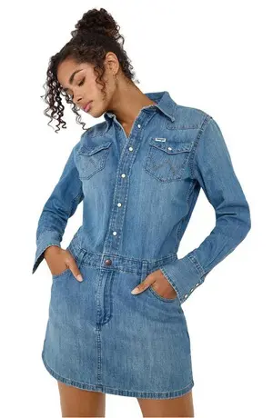 Wrangler Nonstretch-denim Minidress