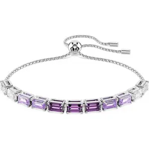 SWAROVSKI Matrix Slider Bracelet - Purple