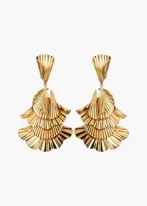 JENNIFER BEHR Sereia Earrings - Gold