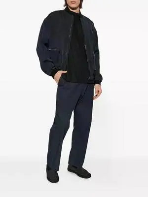 Giorgio Armani Zip-up Bomber Jacket