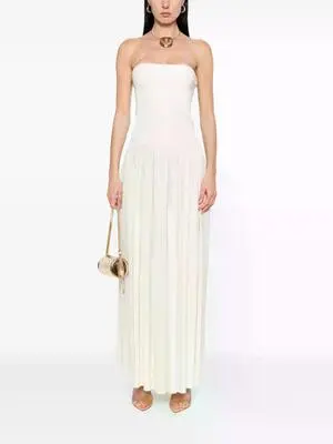AYA MUSE Strapless Midi Dress