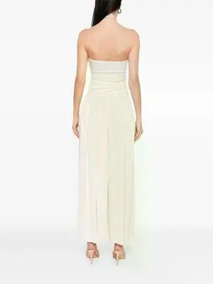 AYA MUSE Strapless Midi Dress