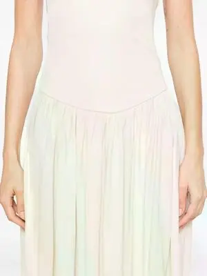 AYA MUSE Strapless Midi Dress