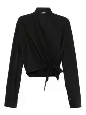 Goen.j Shawl Lapel Blouse