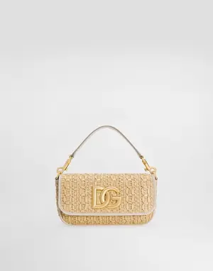 Dolce & Gabbana Raffia Crochet Shoulder Bag