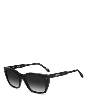 Isabel Marant Geometric Sunglasses, 58mm - Black/gray