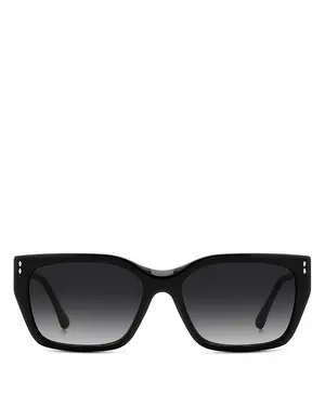 Isabel Marant Geometric Sunglasses, 58mm - Black/gray