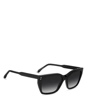 Isabel Marant Geometric Sunglasses, 58mm - Black/gray