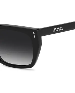 Isabel Marant Geometric Sunglasses, 58mm - Black/gray