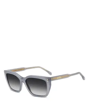 Isabel Marant Geometric Sunglasses, 58mm - Lilac/gray