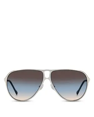 Isabel Marant 60mm Sunglasses - Silver/gray