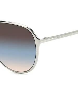 Isabel Marant 60mm Sunglasses - Silver/gray