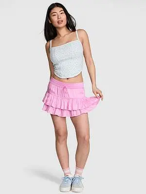 Pink Elasticated Skirts