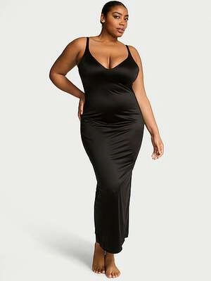 Victoria's Secret Sosleek™ Maxi Slip Dress - Black
