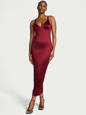 Victoria's Secret Sosleek™ Maxi Slip Dress - Red