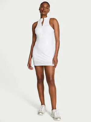 Victoria's Secret Vsx Activate™ Collared Mini Dress - White,ivory