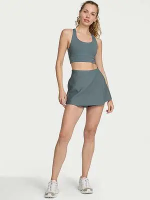 Victoria's Secret Vsx Defined Scuba Skort - Grey