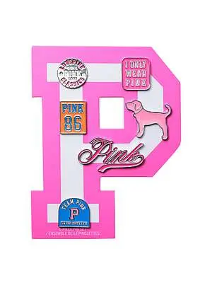 Pink Halloween 6-piece Pin Set - Pink