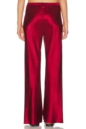 Comme Si Bias Cut Pant - Deep Red