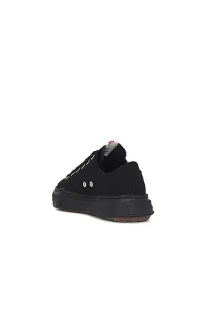 Mihara Yasuhiro Peterson Original Sole Canvas Low-top Sneaker - Black