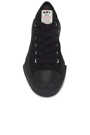 Mihara Yasuhiro Peterson Original Sole Canvas Low-top Sneaker - Black