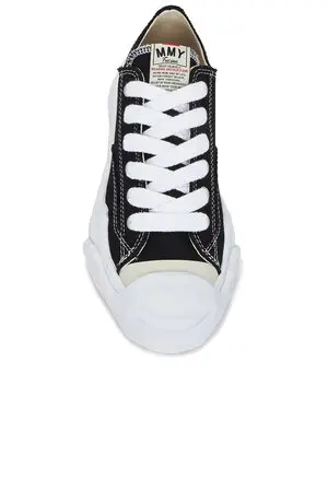Mihara Yasuhiro Hank Original Sole Canvas Low-top Sneakers - Black