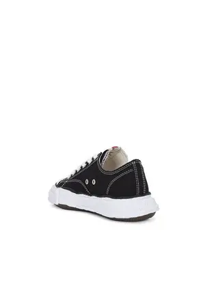 Mihara Yasuhiro Peterson 23 Original Sole Canvas Low-top Sneaker - Black