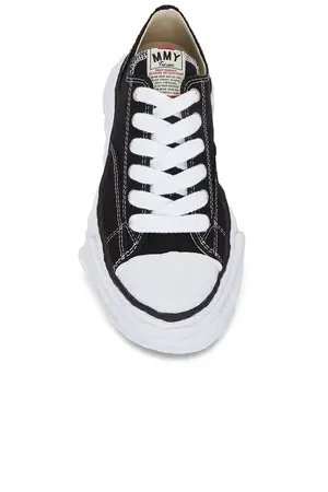 Mihara Yasuhiro Peterson 23 Original Sole Canvas Low-top Sneaker - Black