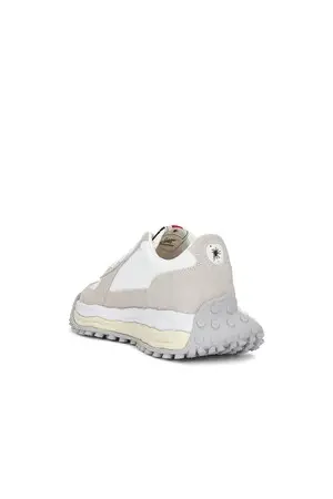 Mihara Yasuhiro Larry Original Sole Leather Low-top Sneakers - White
