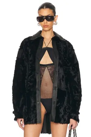 Attico Fur Jackets For Women
