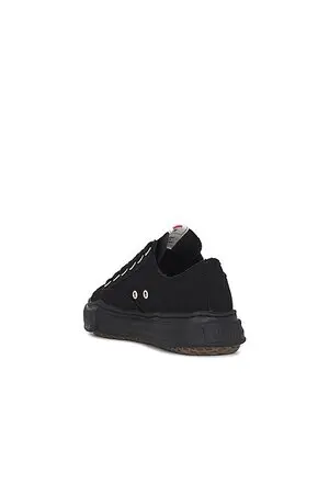 Mihara Yasuhiro Peterson Original Sole Canvas Low-top Sneaker - Black