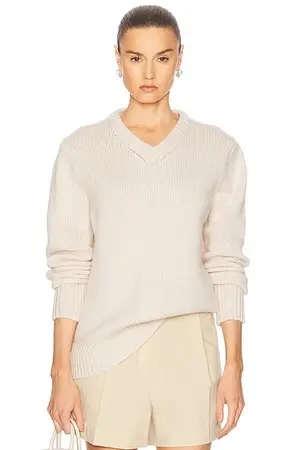 Jenni Kayne Cashmere Kate V Neck Sweater
