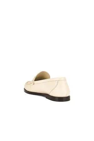 Saint Laurent Flat Loafer - Neutro