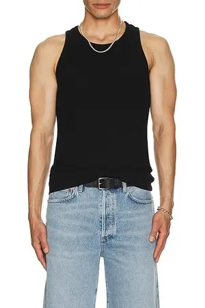 AGOLDE Viggo Tank - Black