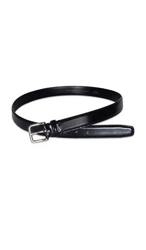 Vince 30mm Spazzolato Belt - Black