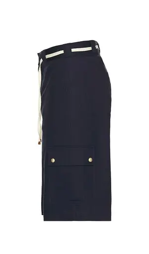 DRÃ´LE DE MONSIEUR Workwear Chevron Shorts