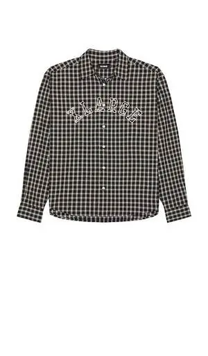 XLARGE Patch Logo Plaid Shirt