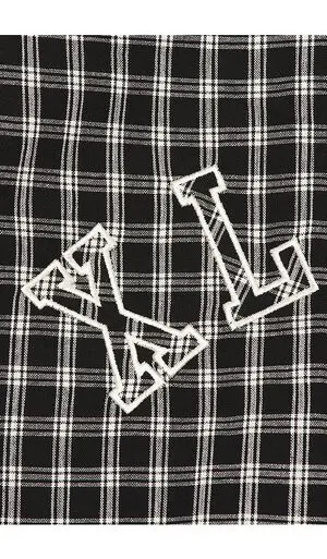 XLARGE Patch Logo Plaid Shirt