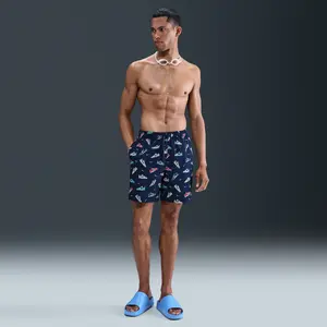 Nike Breaker 7" Brief-lined Volley Shorts - Blue