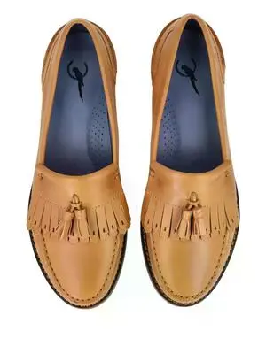 BIRD&CO Blue Bird Shoes Fringed Loafers