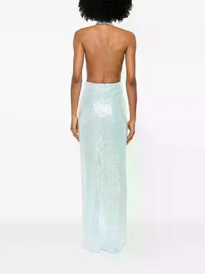 Costarellos Sequin-embellished Maxi Dress
