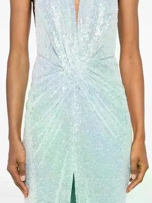 Costarellos Sequin-embellished Maxi Dress