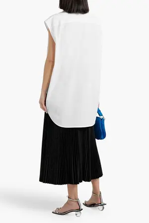 Helmut Lang Cotton-poplin Top