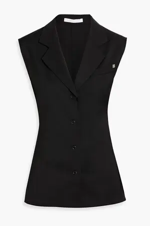 Helmut Lang Wool-twill Vest