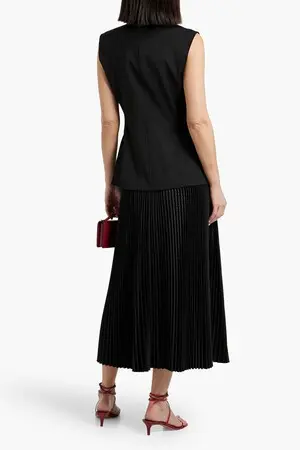 Helmut Lang Wool-twill Vest