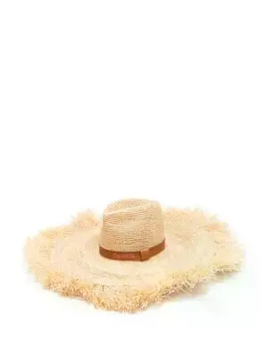Dsquared2 Raffia Sun Hat - Neutrals