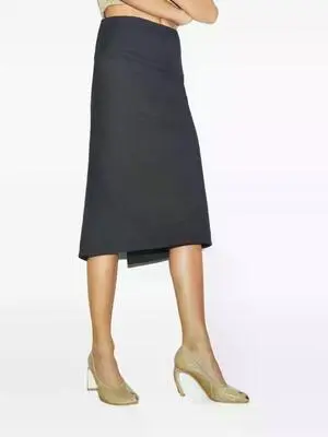 Tory Burch Asymmetrical Midi Skirt