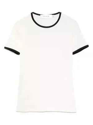 AYA MUSE Contrast-trim T-shirt
